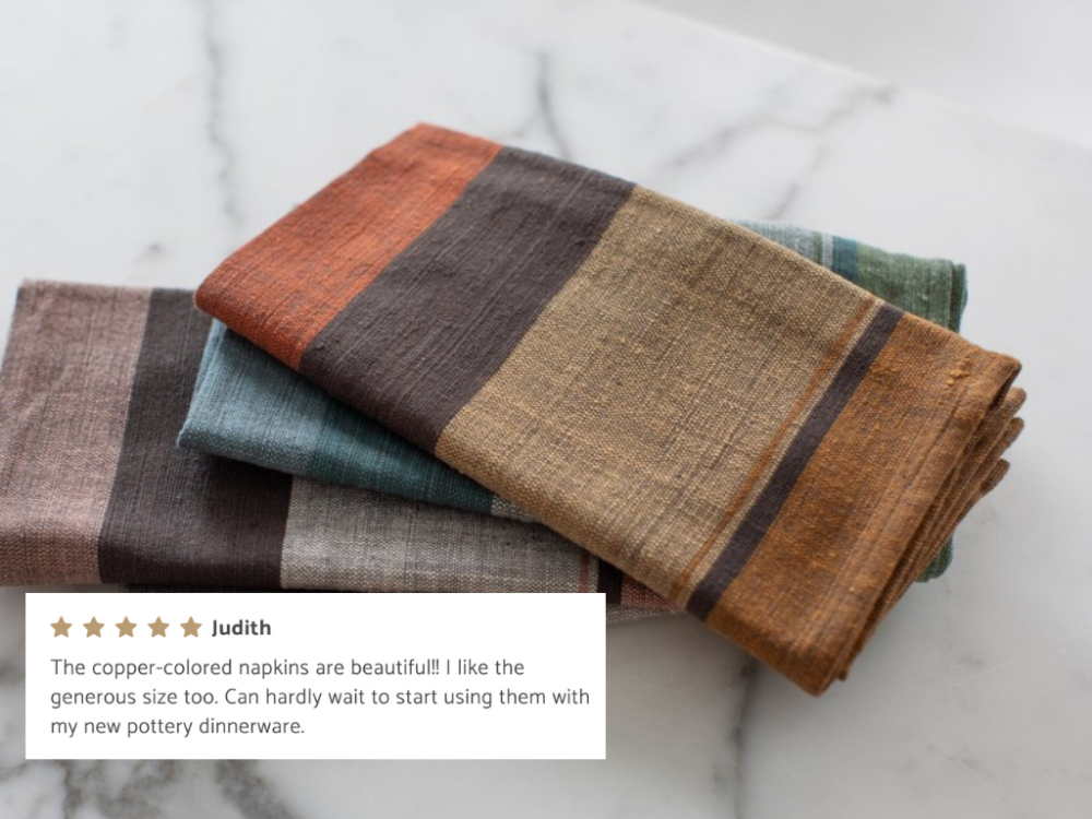 Dalol handwoven Ethiopian cotton napkin | Sabahar – sabahar