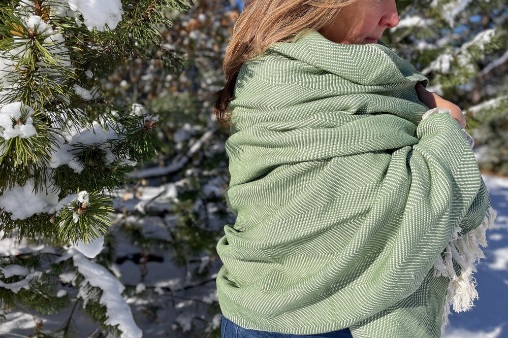 Mechot Handwoven Ethiopian Cotton Throw Blanket | Sabahar – sabahar