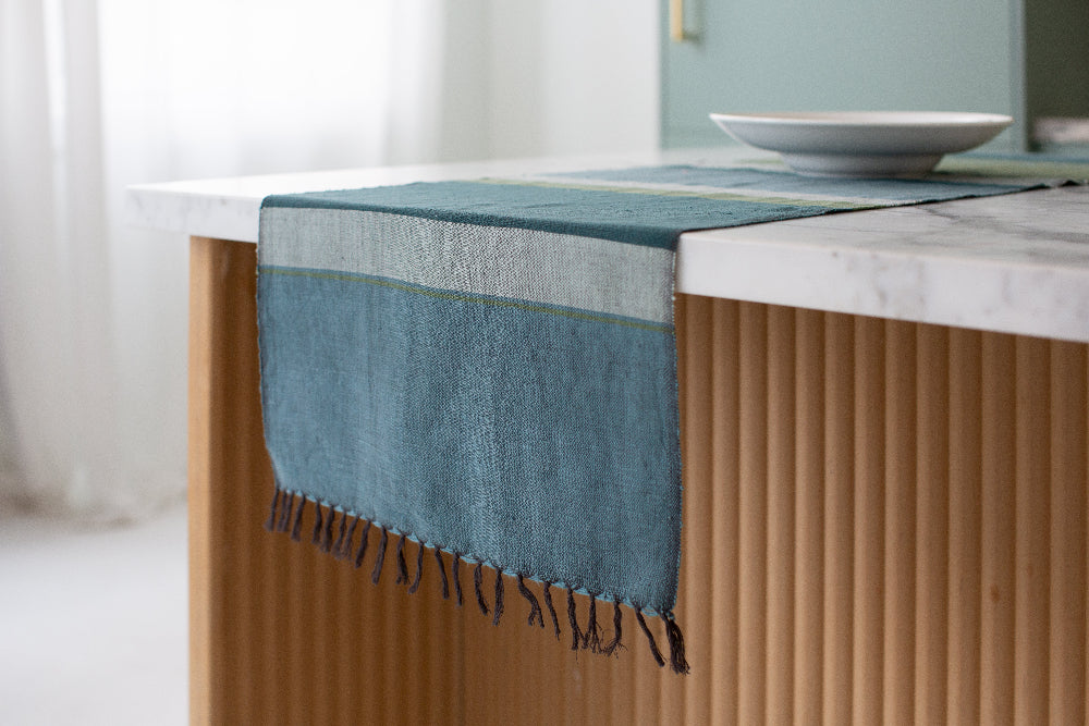 Dalol handwoven Ethiopian cotton table runner | Sabahar – sabahar