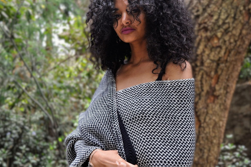 Maya Handwoven Ethiopian Cotton Shawl | Sabahar – sabahar